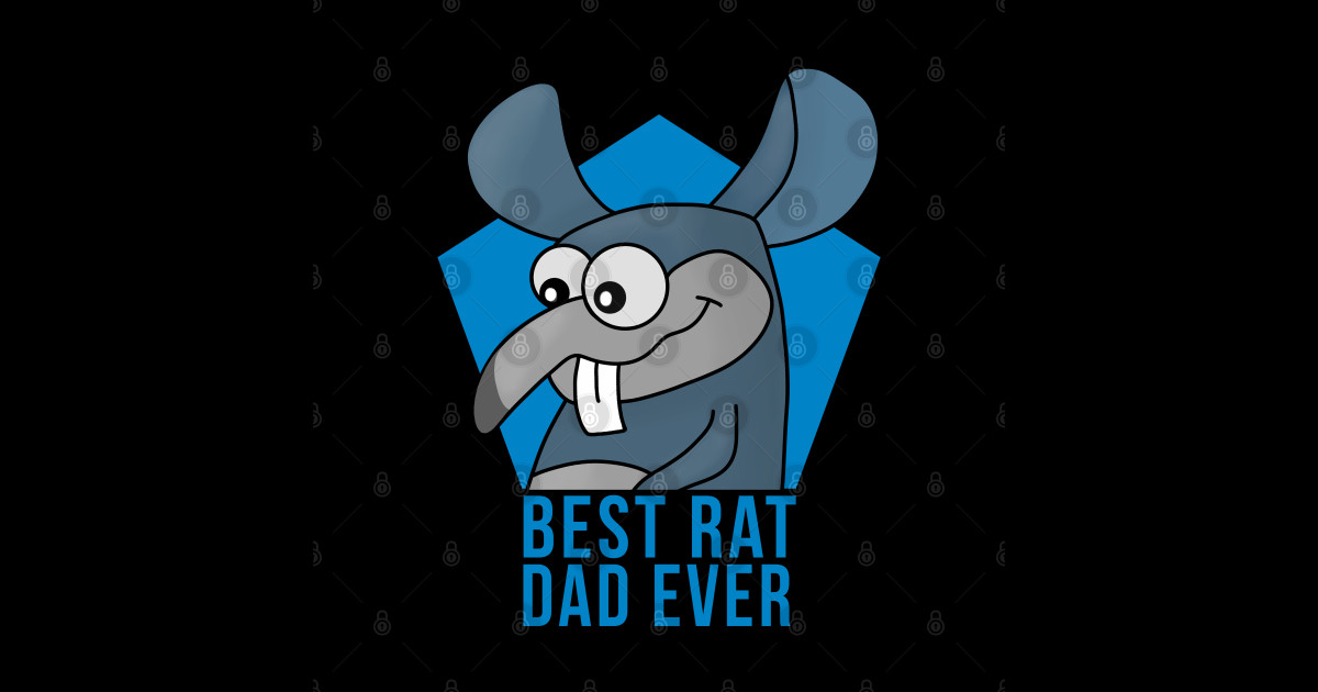 Best Rat Dad Ever - Dad Gift Ideas - Sticker | TeePublic