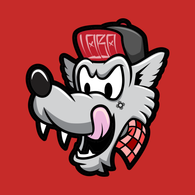 New School Lobo - Wolf - T-Shirt | TeePublic