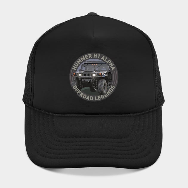 4x4 Offroad Legends: Hummer H1 Alpha - Hummer - Hat | TeePublic