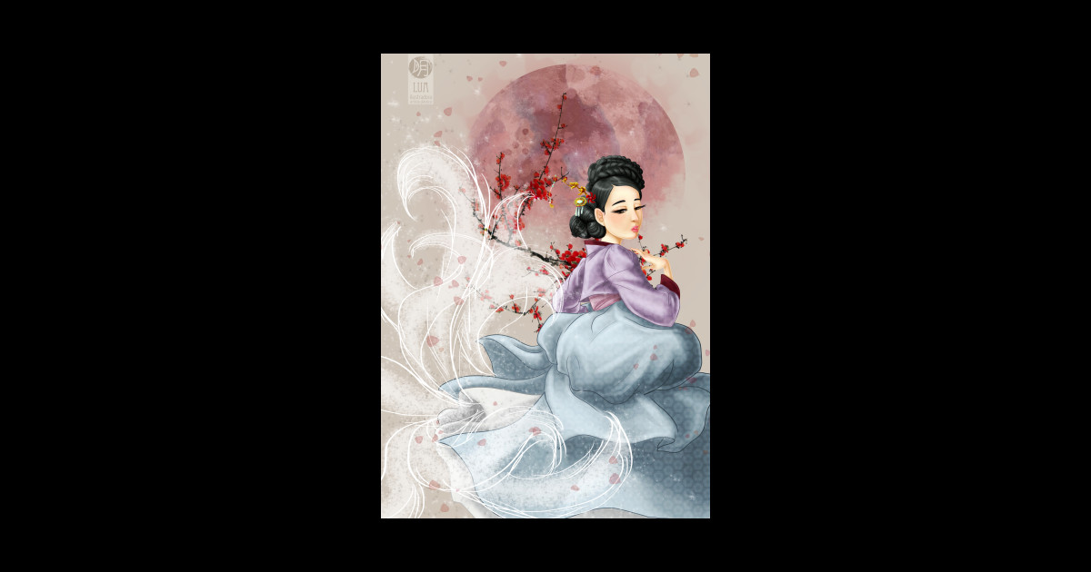 Romantic Gumiho - Gumiho - Sticker | TeePublic