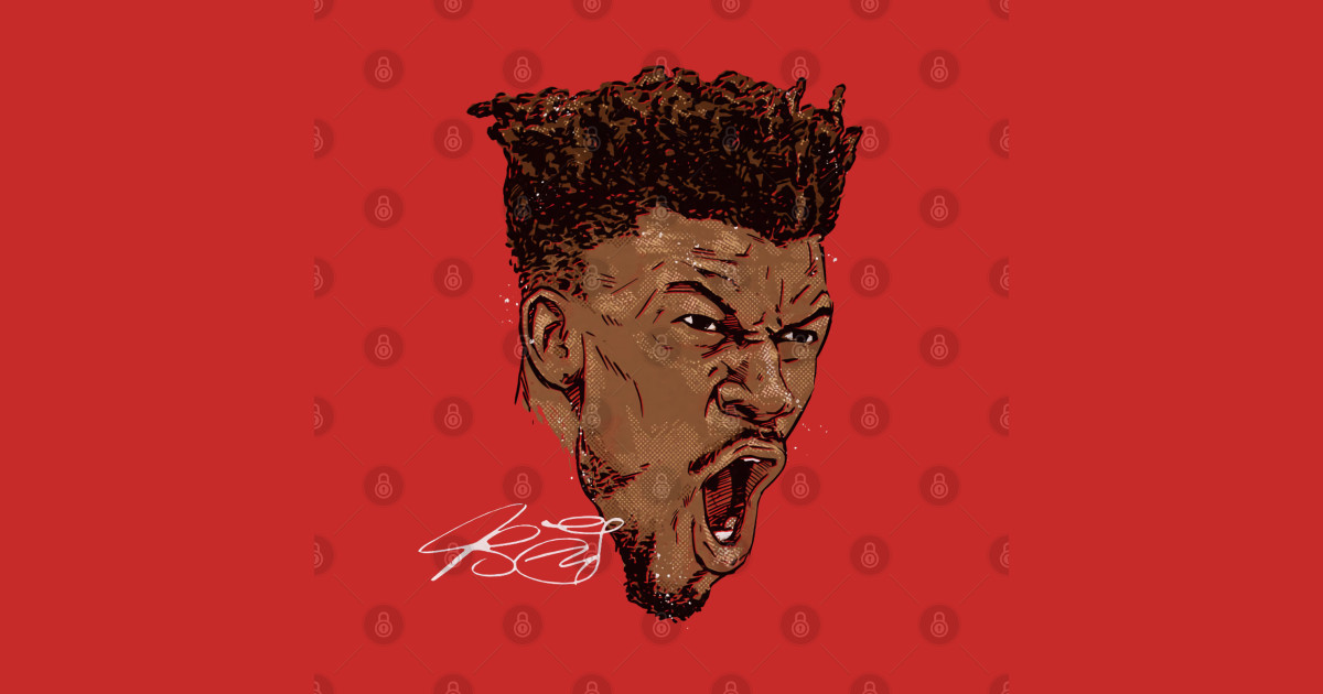 Jimmy Butler Miami Scream - Jimmy Butler - T-Shirt | TeePublic