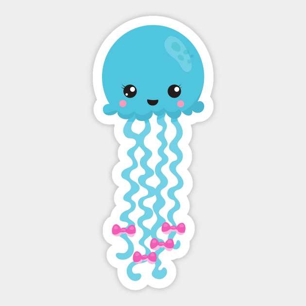 Cute Jellyfish, Little Jellyfish, Blue Jellyfish - Cute Jellyfish ...