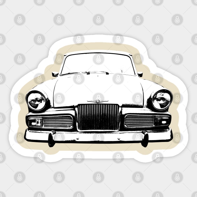 Sunbeam Rapier 1960s British classic car monoblock black and white ...