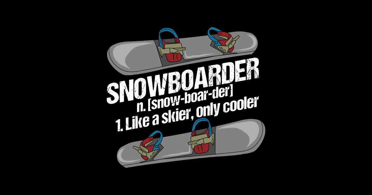 Funny Snowboard Snowboarder Snowboarding Gift - Snowboarder - Sticker ...