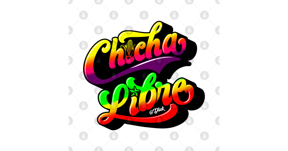 Chicha Libre - Graffiti Style - T-Shirt | TeePublic