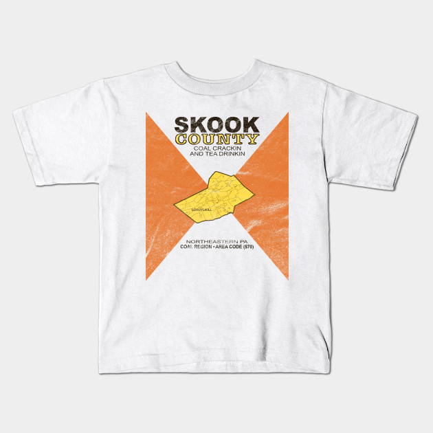 Skook (distressed) - Schuylkill County - Kids T-Shirt | TeePublic