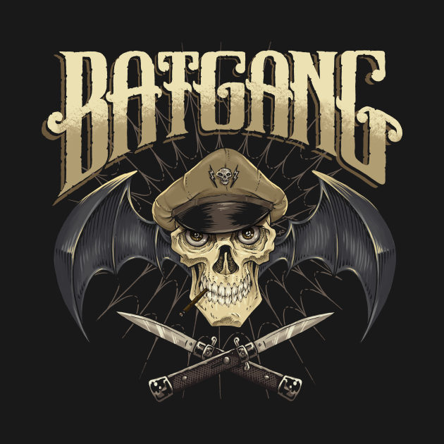 Batgang - 50s Greaser - T-Shirt | TeePublic