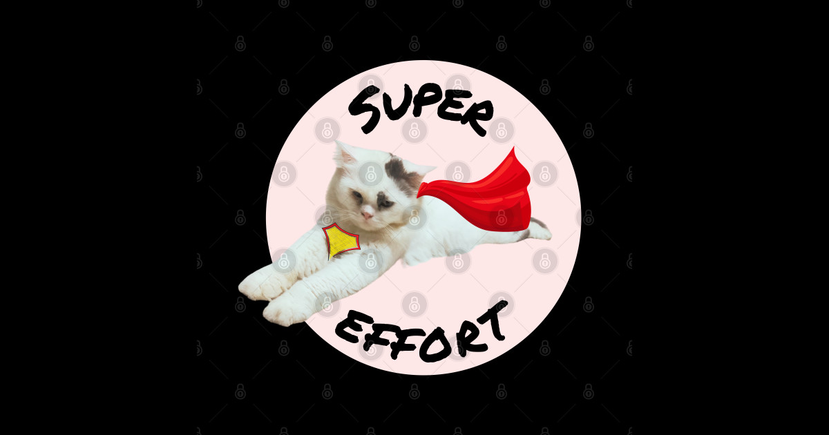 SUPER EFFORT - Chase Your Dreams - Sticker | TeePublic