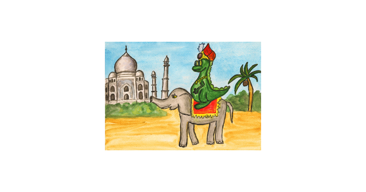 Dragon in India - Dragon - T-Shirt | TeePublic