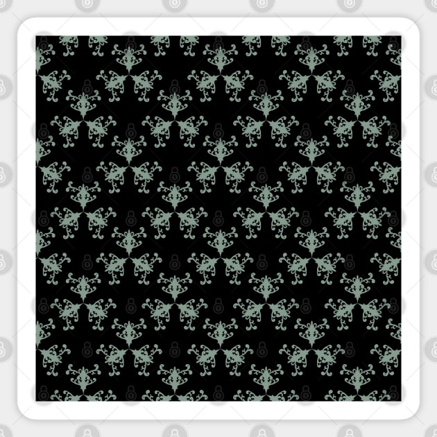 Unique Retro Pattern - Unique Retro Pattern - Sticker | TeePublic