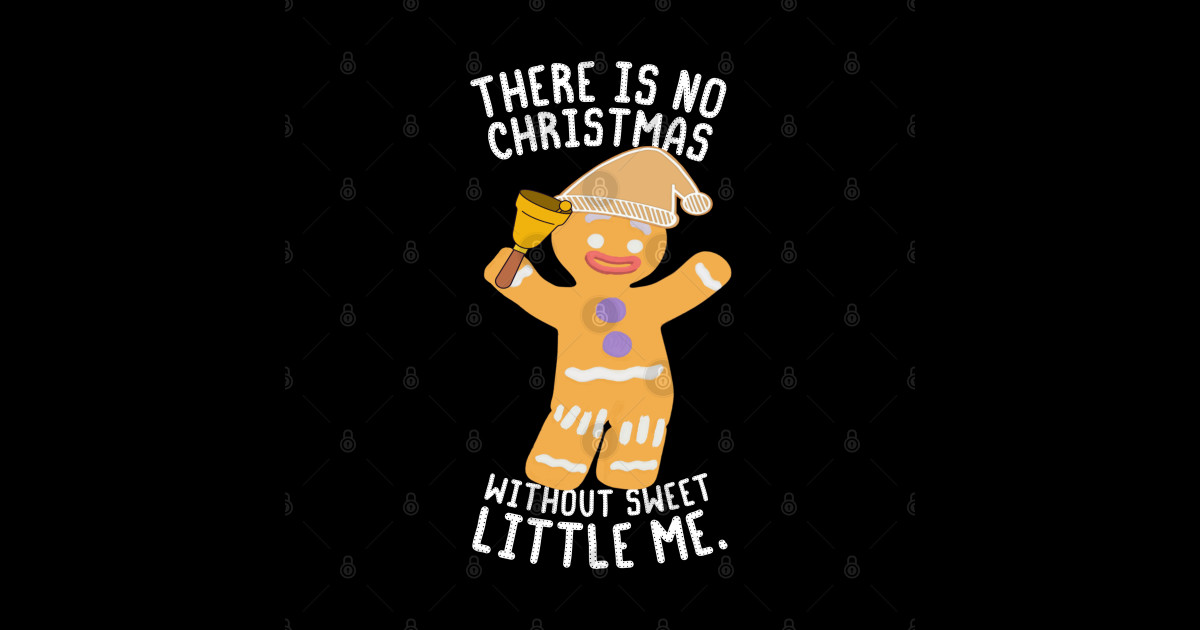 Gingy's Sweet Season's Greetings - Christmas - Sticker | TeePublic