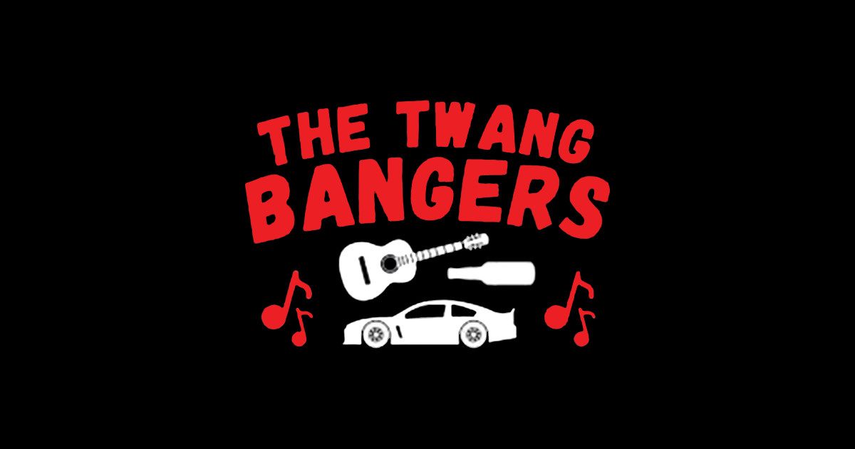 The twang Bangers BAnd New Logo - The Twang - Sticker | TeePublic