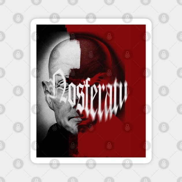 Nosferatu Gothic Poster - Nosferatu - Magnet | TeePublic