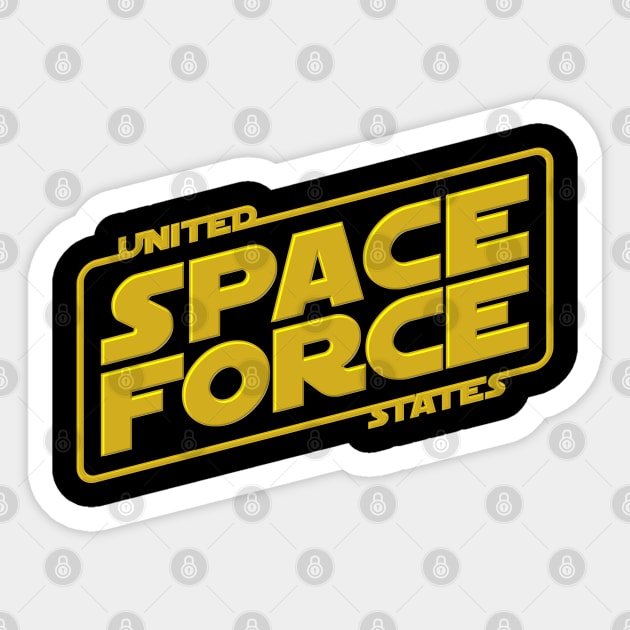 U.S. Space Force - Space Force - Sticker | TeePublic