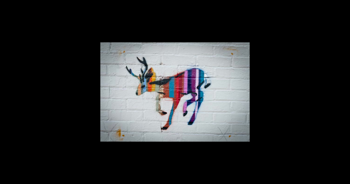 Deer Spectrum - Deer - Sticker | TeePublic