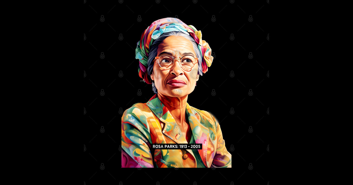 Black History Month: The Back of the Bus with Rosa Parks on a light ...