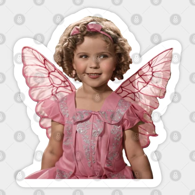 Shirley Temple Fairy - Shirley Temple - Sticker | TeePublic