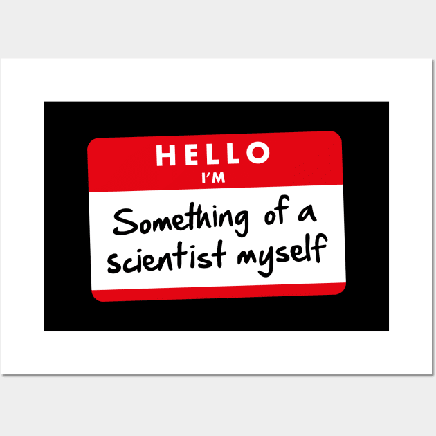 I'm Something of a Scientist Myself – Hello I'm sticker of Norman ...