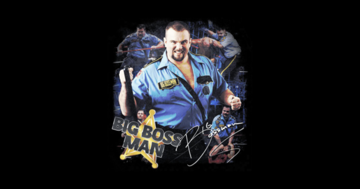 Big Boss Man Retro Bootleg - Big Boss - Sticker | TeePublic