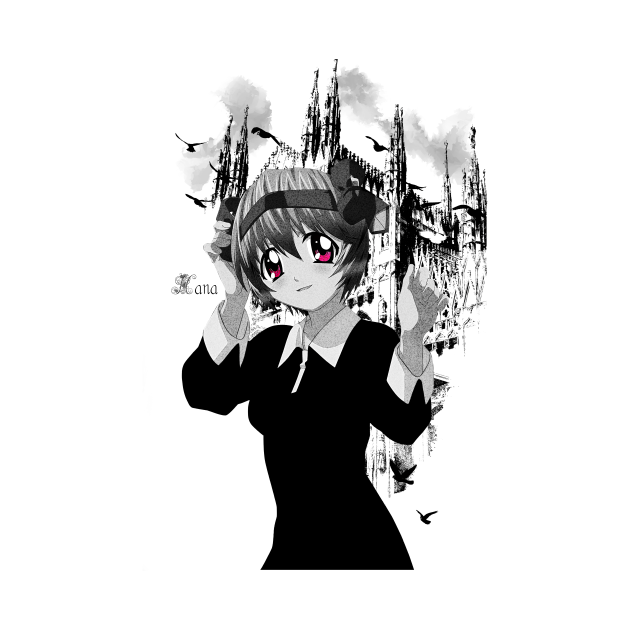 The world outside the laboratory - Elfen Lied - T-Shirt | TeePublic