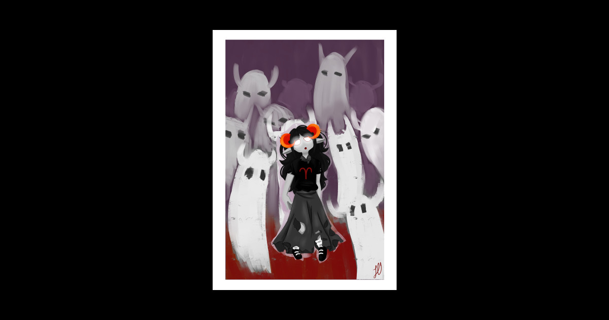 Ghost Aradia Poster - Homestuck - Posters and Art Prints | TeePublic