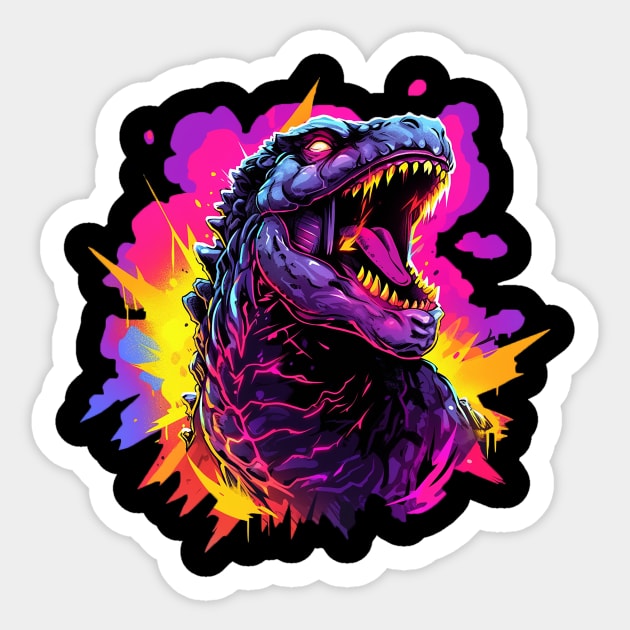 godzilla - Godzilla - Sticker | TeePublic