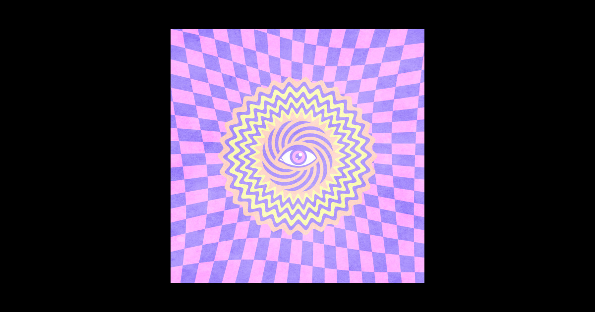 Hypnotic eye. - Eye - Sticker | TeePublic