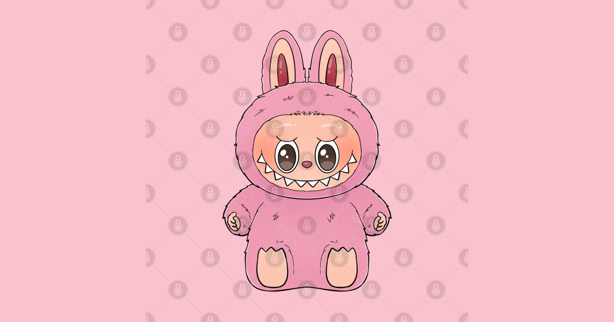 Lychee Strawberry Labubu - Labubu - T-Shirt | TeePublic