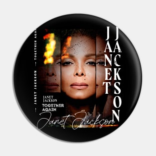 Janet Jackson Together Again Pins and Buttons for Sale | TeePublic