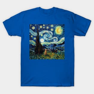 Starry Night T-Shirts for Sale | TeePublic