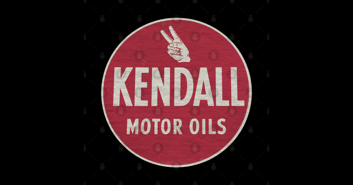 Retro - Kendall Motor Oils - Vintage - Sticker | TeePublic