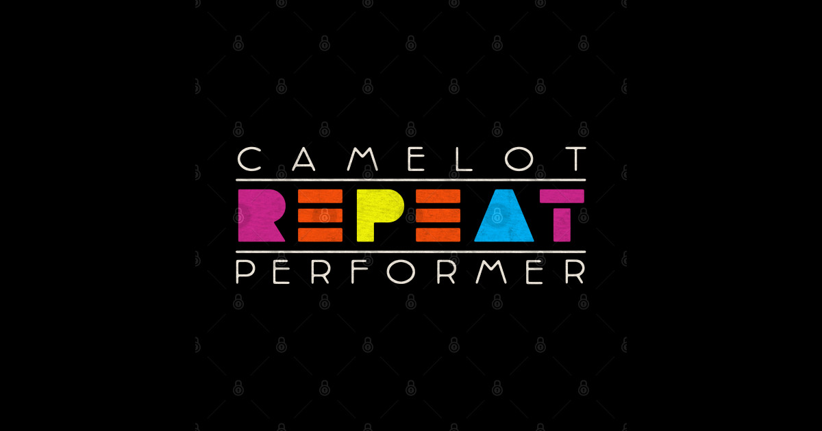 Camelot Music Repeat Performer Vintage Style - Camelot Music - Posters ...