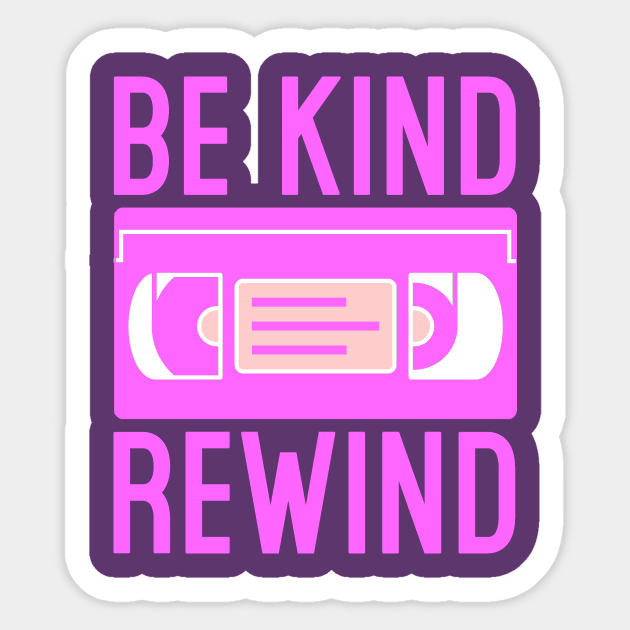 Rewind - 1980s - Sticker | TeePublic