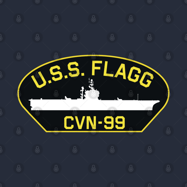 USS Flagg Patch - Gi Joe - T-Shirt | TeePublic