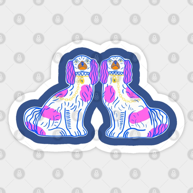 The Perfect Pair - Dogs - Sticker | TeePublic