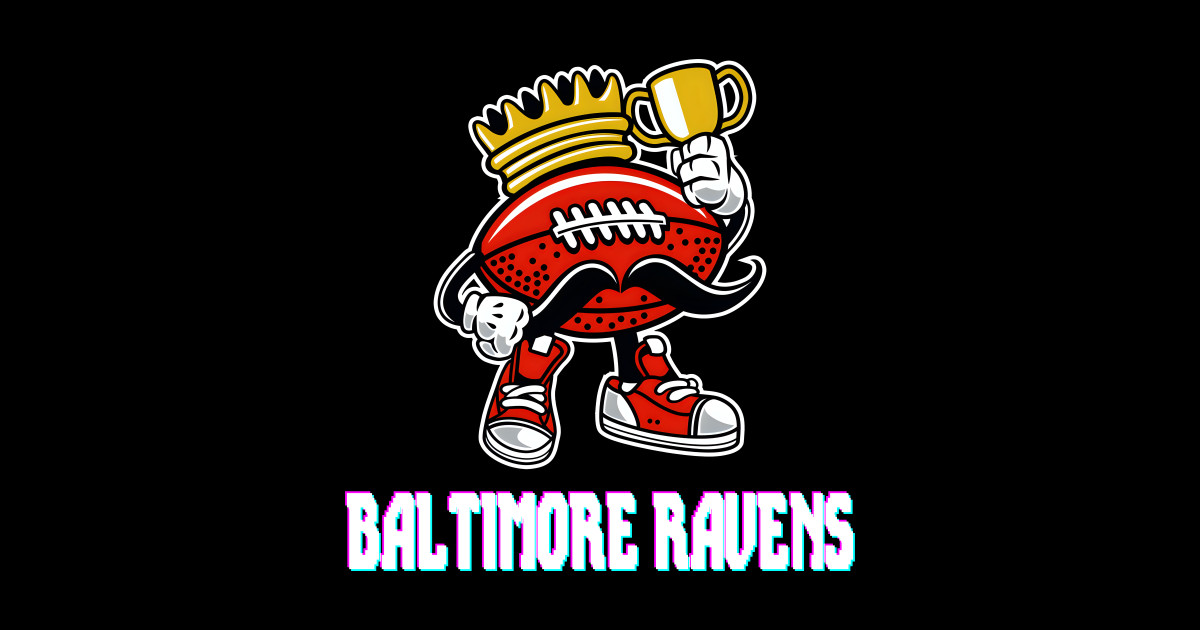 BaltimoreR - Baltimore Ravens - Sticker | TeePublic
