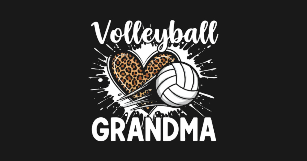 Volleyball Grandma - Volleyball Grandma - T-Shirt | TeePublic
