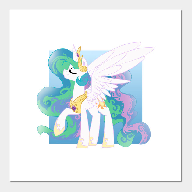 Shinning Sun Princess - My Little Pony - Posters and Art Prints | TeePublic