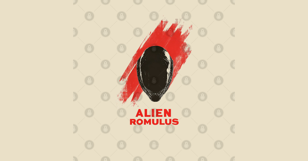 Alien Romulus: Minimalist Sci-Fi Horror Art - Alien - T-Shirt | TeePublic