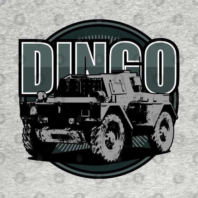 Dingo Armoured Scout Car (Front & Back Logo) - Armoured Reconnaissance ...