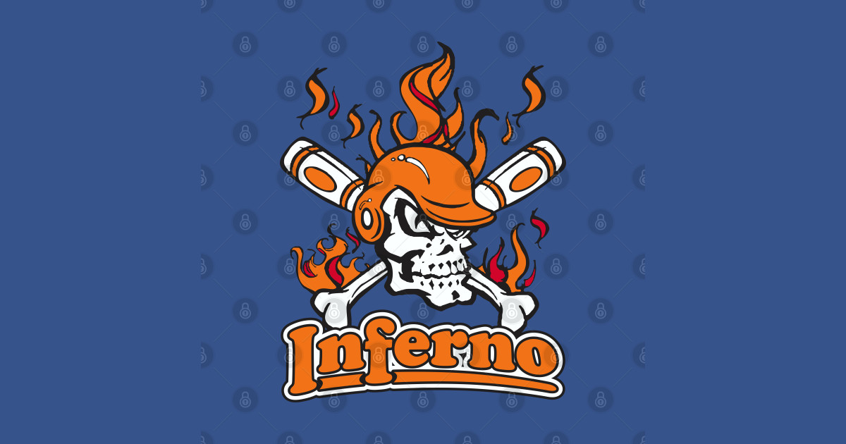 Inferno Baseball Logo - Inferno - T-Shirt | TeePublic