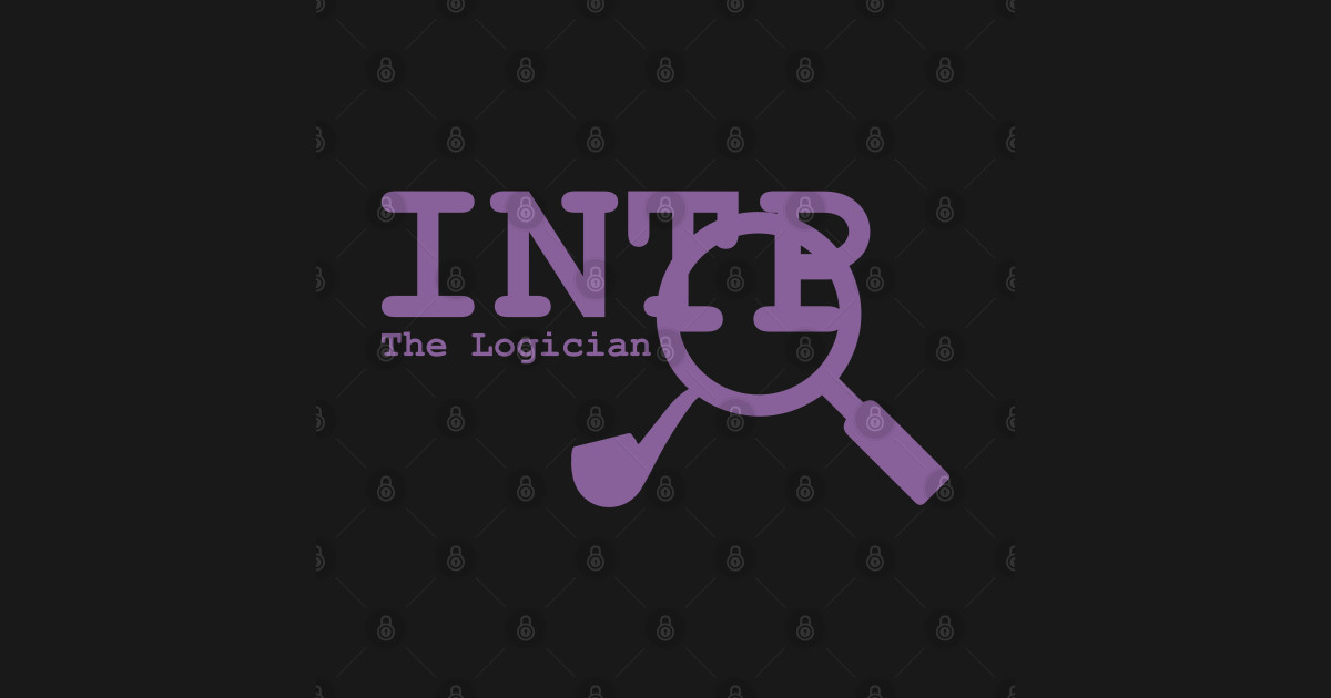INTP The LOGICIAN MBTI types 2C Myers Briggs personality gift with icon ...