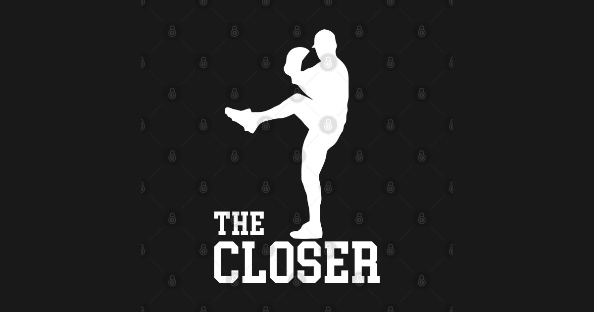 The Closer Baseball Pitcher Relief Pitcher - Baseball Pitcher - T-Shirt ...