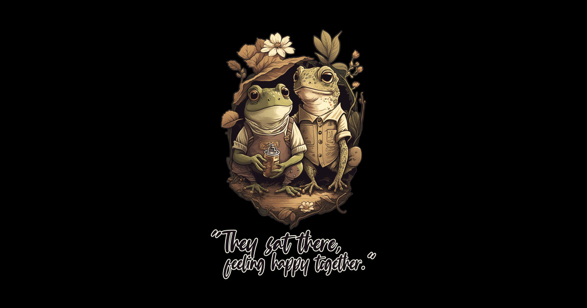 Frog and Toad Together - Frog And Toad - Sticker | TeePublic