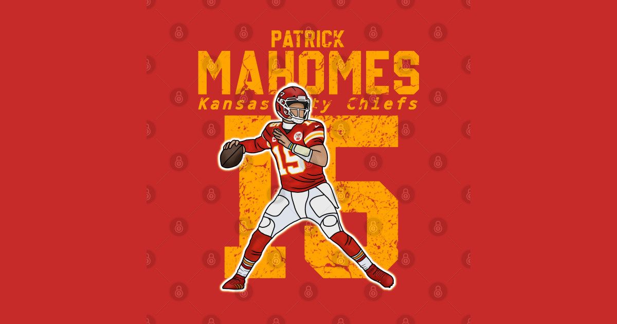 Patrick MAHOMES cartoon - Patrick Mahomes - T-Shirt | TeePublic