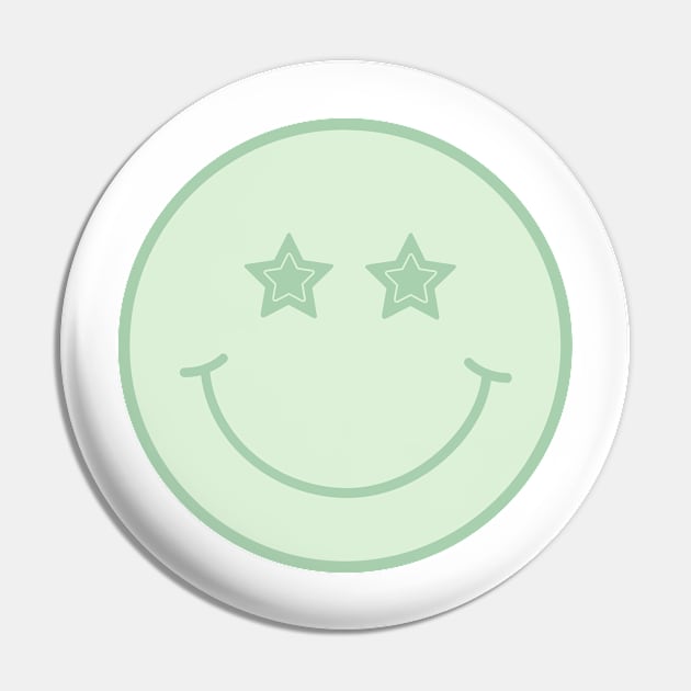 Preppy Aesthetic Smiley Face, Sage Green Aesthetic - Aethetic - Pin ...