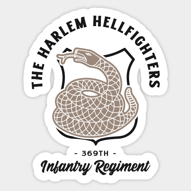 The Harlem Hellfighters - WW1 Infantry Regiment - Ww1 - Sticker | TeePublic