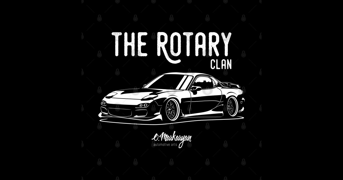 RX7 FD - Mazda - Sticker | TeePublic