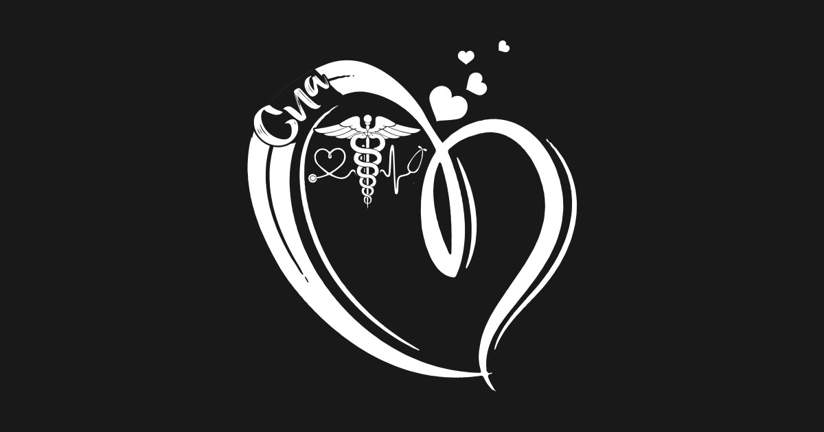 Heart CNA Nurse - Cna - Long Sleeve T-Shirt | TeePublic
