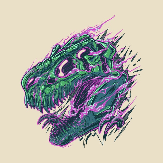 Phantom T Rex - T Rex Dinosaur Phantom - T-Shirt | TeePublic